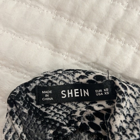 SHEIN | Tops | Snake Skin Top | Poshmark